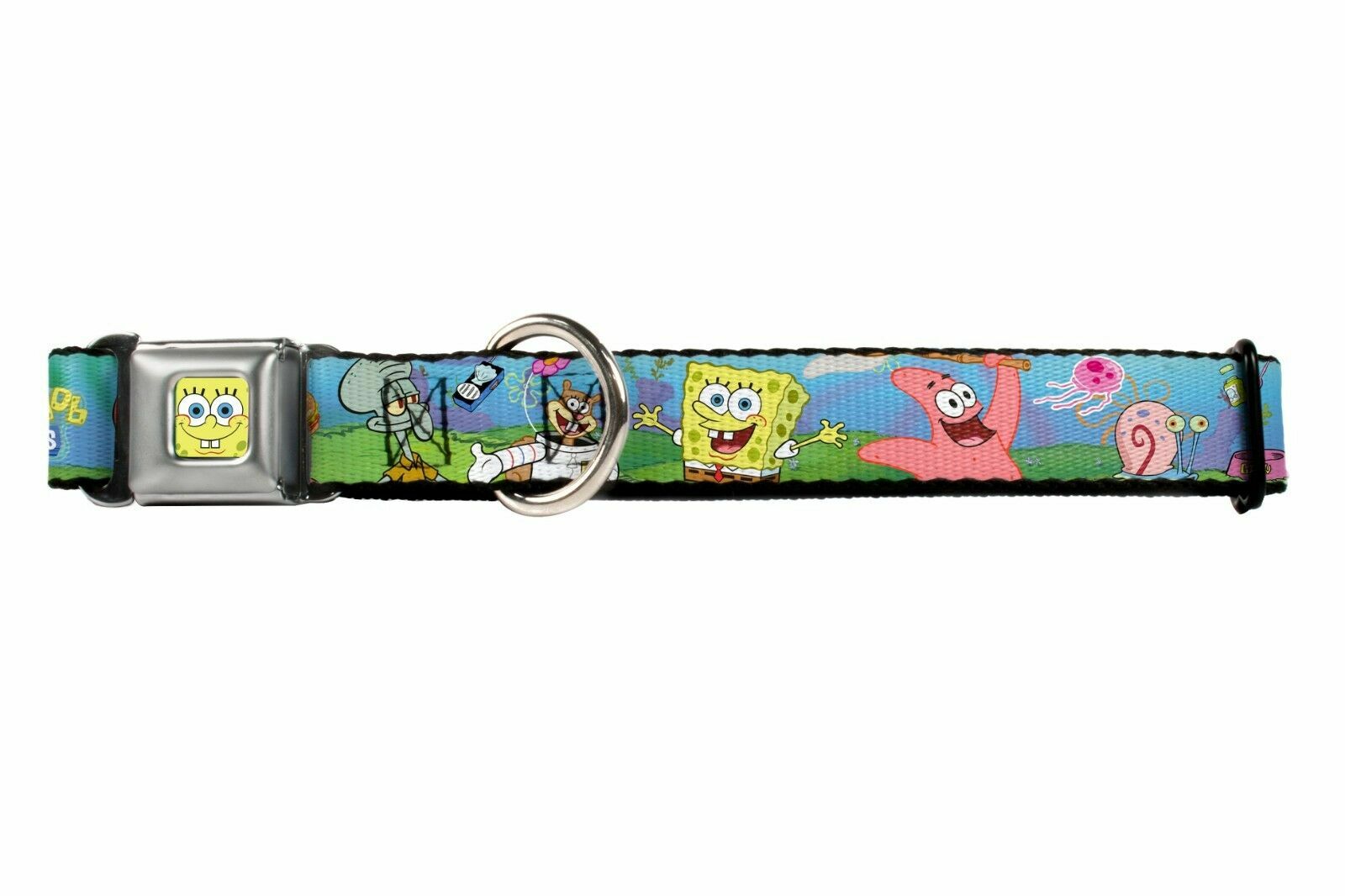 Dog Collar Seat Belt Licensed SpongeBob SquarePants WSQ002 | eBay