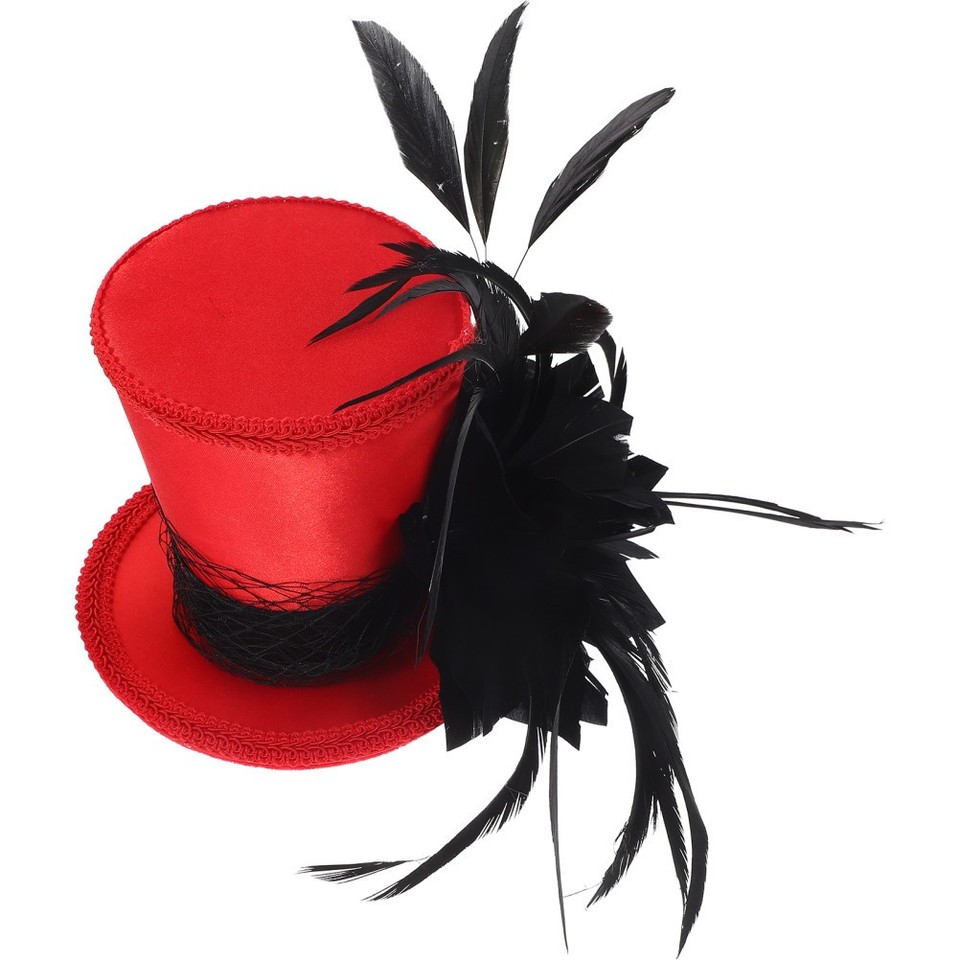 Top Hat Women Fascinator Hat Tea Party Headpiece Banquet Top Hat ...