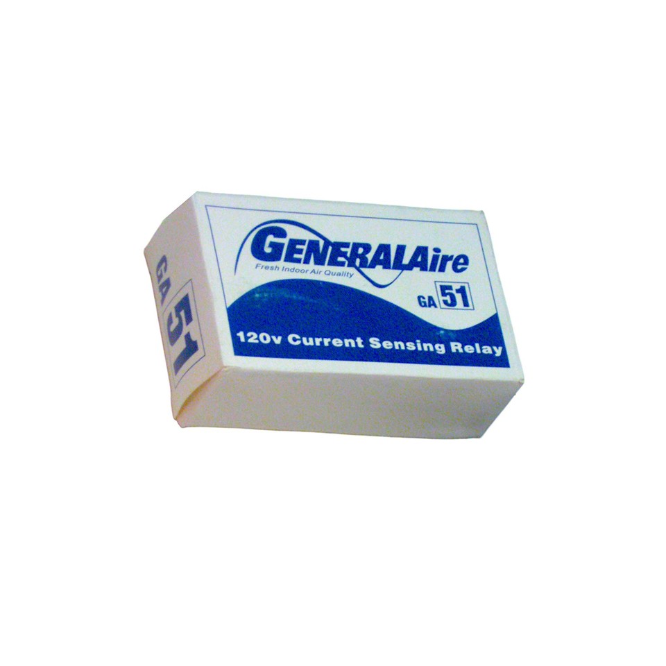 GA51 120 Volt GeneralAire Current Sensing Relay for Apriliaire & Duct ...