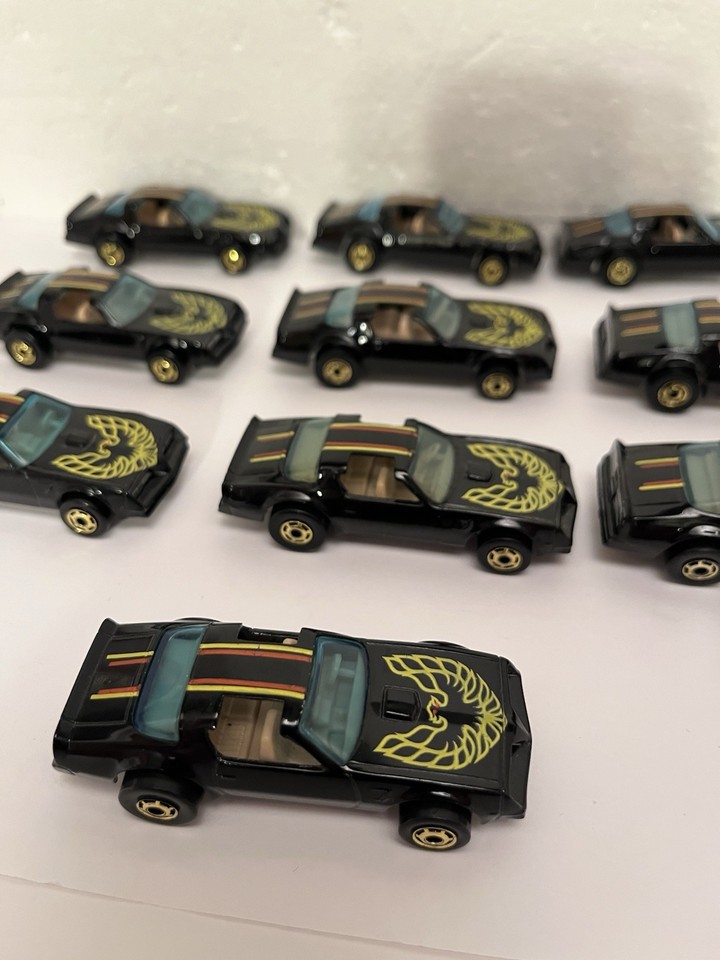 Hot Wheels 1977 Hot Bird Trans Am Firebird 1/64 Lot (10) PLUS a ...