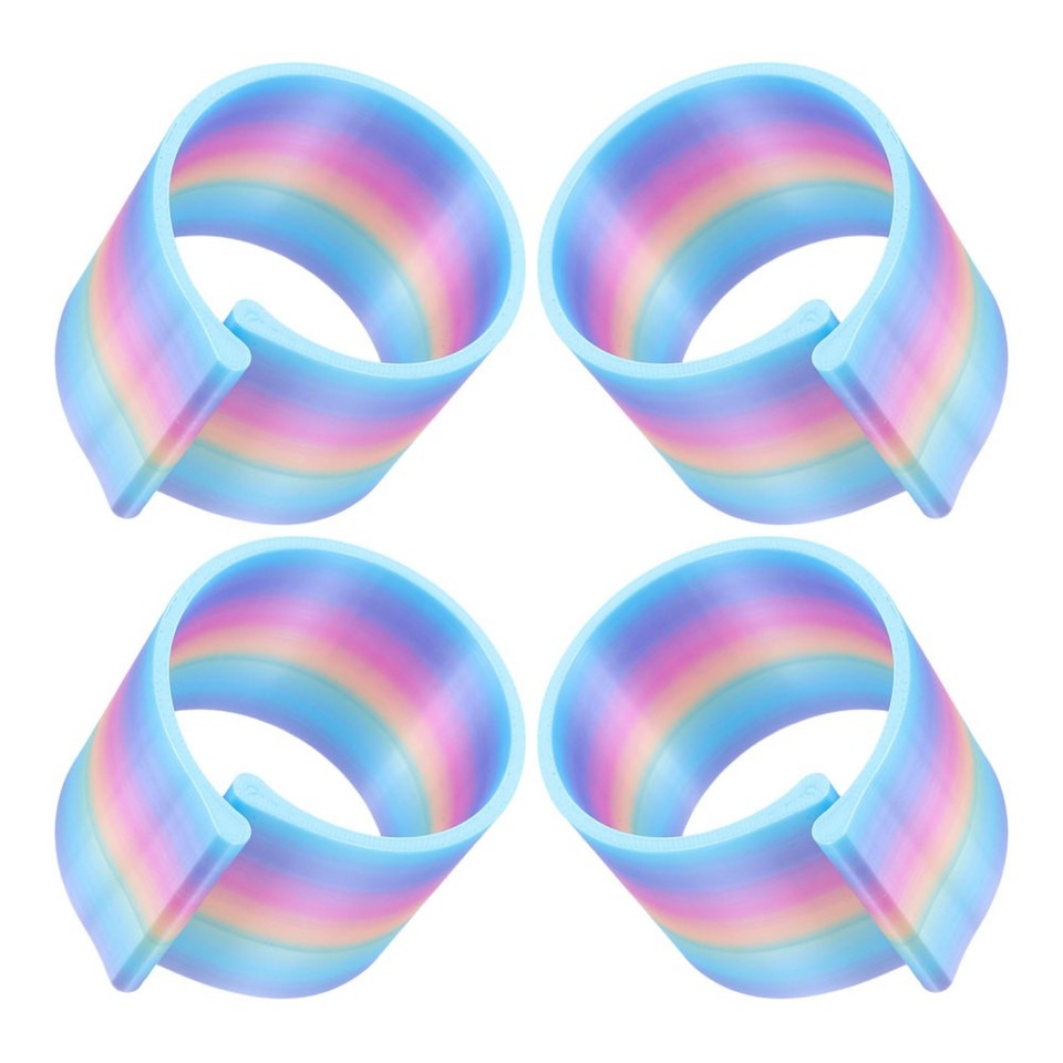 4pcs Rhinestone Painting Canvas Roll Holder Canvas Ring Organizer ...