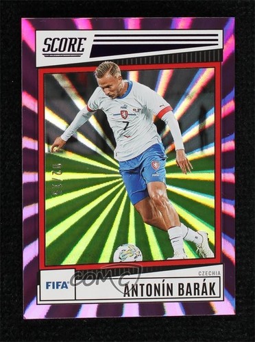 2022-23 Panini Score FIFA Fat Pack Purple Lasers /15 Antonin Barak #38 ...