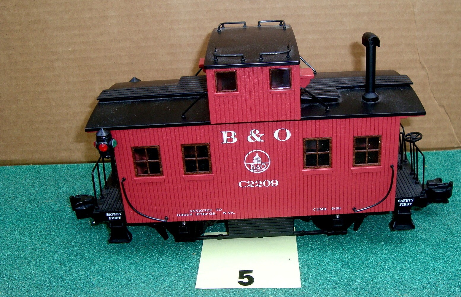 Aristo Craft B&O 2-Axles Caboose (item #5) | eBay