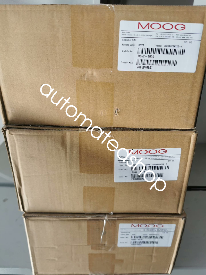 D662-4010 D02HABF6VSX2-A MOOG Servo Valve brand new Shipping DHL or FedEX | eBay