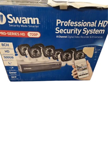 Swann Pro Series HD 720p Camera 8 Channel DVR Security System - 8 ...