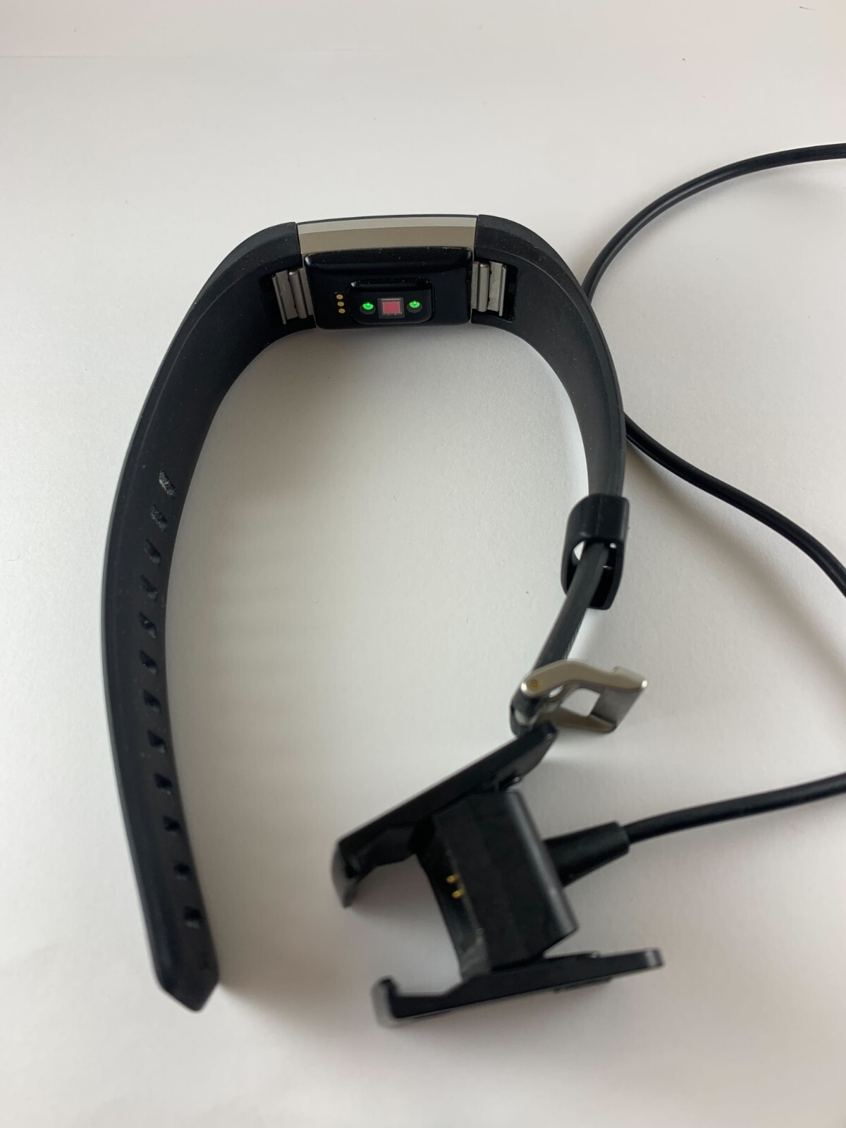 Fitbit Charge 2 Heart Rate/Black/L/FB407/with Charger/Used | eBay