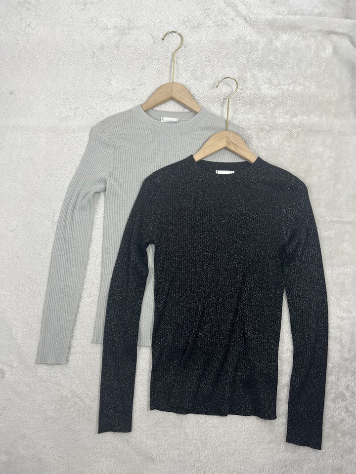 Brunello Cucinelli Women's Fall Crew-Neck Thin Bottom Knit Long-Sleeved ...