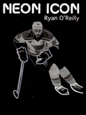 2021-22 Skybox Metal Universe Neon Icon Ryan O'Reilly St. Louis Blues # ...