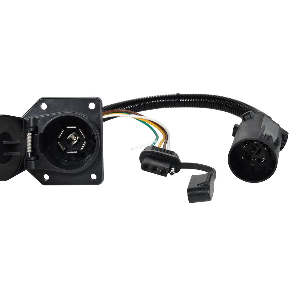 Trailer Plug RV Multi-Tow 7 Way to 4 Way Light Connector for Jeep Grand ...