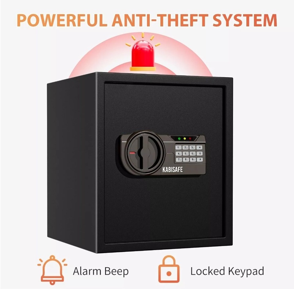 Safes Home Digital Safe Box Large Safes 43L Cabinet Safe RRP £149.99 | eBay