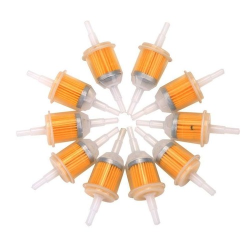 10 Pack 1/4" 5/16" Inline Fuel Gas Filter for Kawasaki Kohler Briggs GX ...