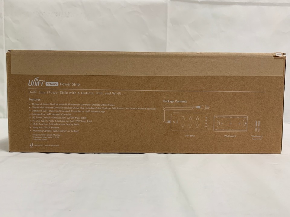 Ubiquiti UniFi SmartPower Strip with 6 Outlets (USP-Strip-US) | eBay