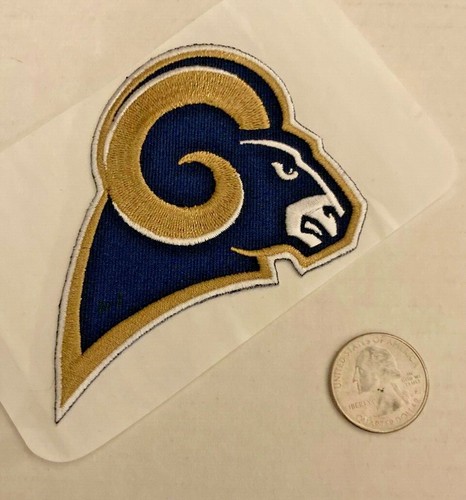 4" Los Angeles Rams Sticky Back Patch Ram Facing Right Very Nice Rare ...