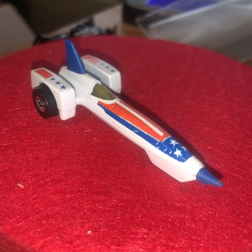 1977 Hot Wheels Evil Knievel White Rocket Car -nice | eBay
