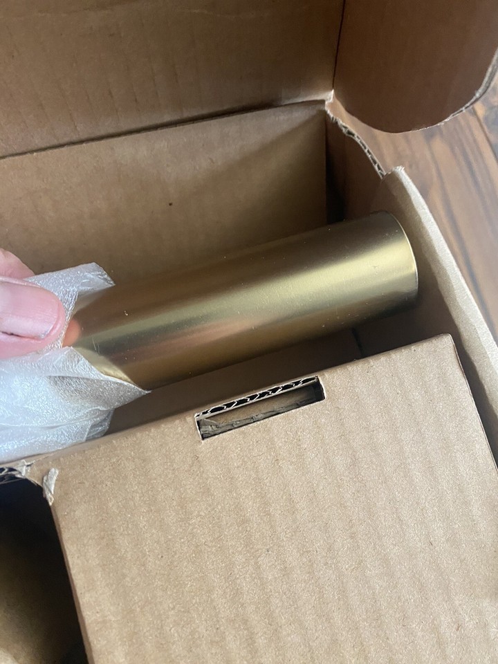 RESTORATION HARDWARE RH Large Knurled Finial & Rod Set 48"-88" Antique ...