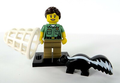 New LEGO Minifigure Series 15 Animal Control Officer Figure | eBay