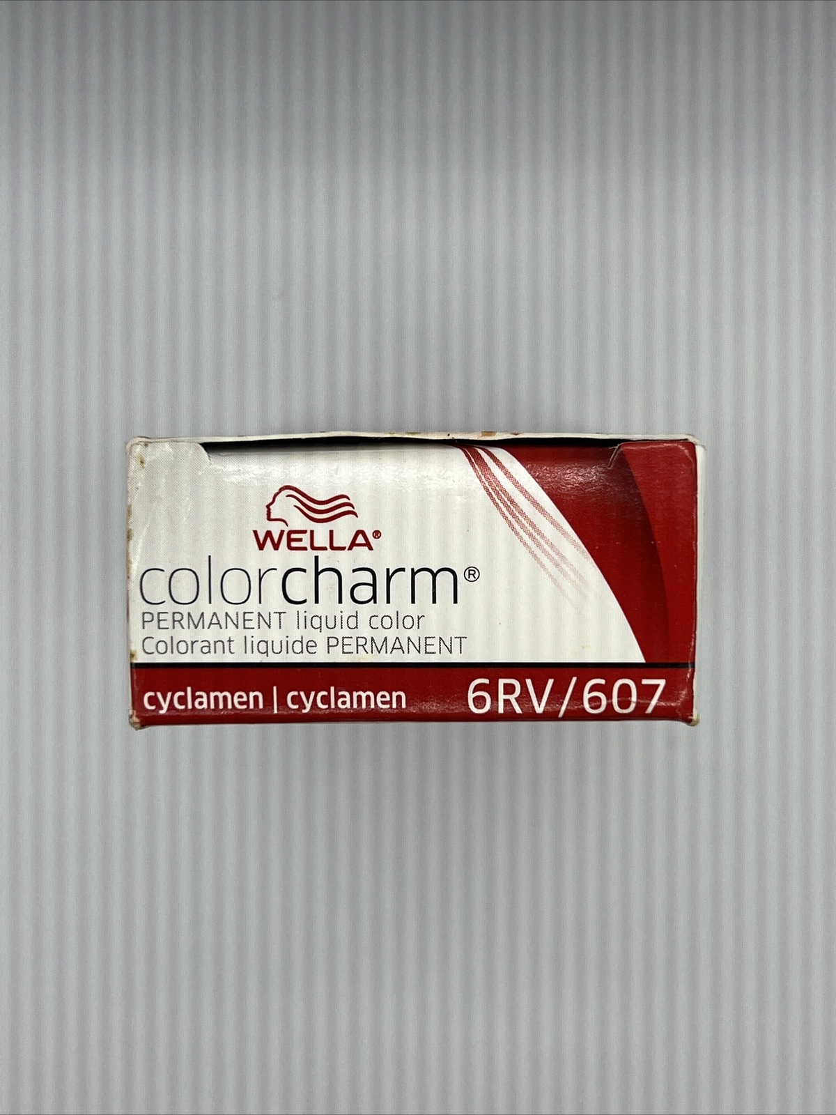 Wella Color Charm Permanent Liquid Hair Color for Gray Coverage 6RV ...