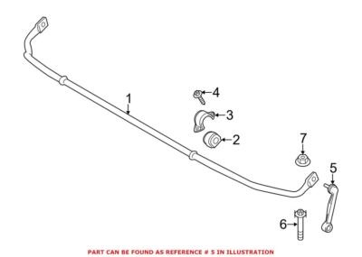 Genuine OEM Rear Suspension Stabilizer Bar Link For BMW 33556790324 | eBay
