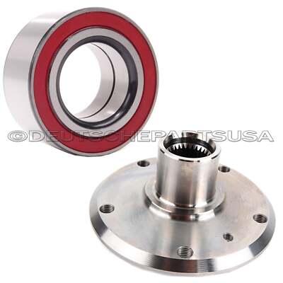 WHEEL BEARING + HUB 33411095774 + 33411090505 for BMW E46 E38 Z3 330Xi ...