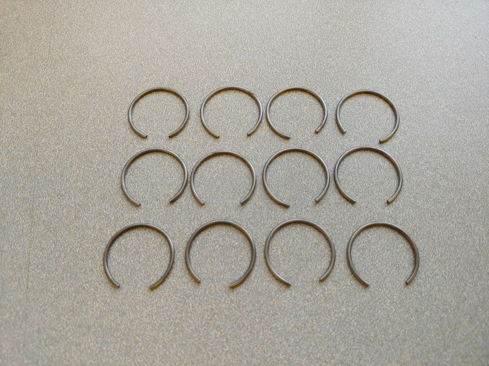 VERY NICE SET 12 USED ORIGINAL PORSCHE 911 912 914-6 PISTON WRIST PIN ...