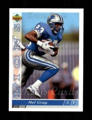 1993 Upper Deck #206 Mel Gray Lions Purdue 8 - NM/MT | eBay