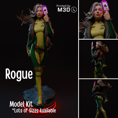 ROGUE- xmen 3D model kit woman beauty (1:6, 1:9, 1:12, 75mm) Fan Art ...