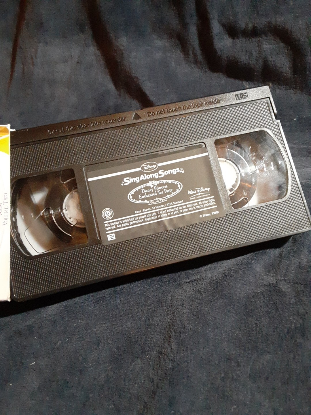 Disney Princess Sing-Along Songs Volume 2: Enchanted Tea Party (VHS ...