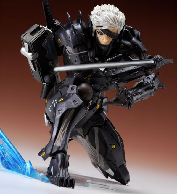 Yamaguchi Revoltech 140 Metal Gear Solid MSG Revengence Raiden Action ...