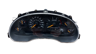 1996-98 Mustang Instrument Gauge Cluster Speedo V6 120MPH 7K RPM Tach ...