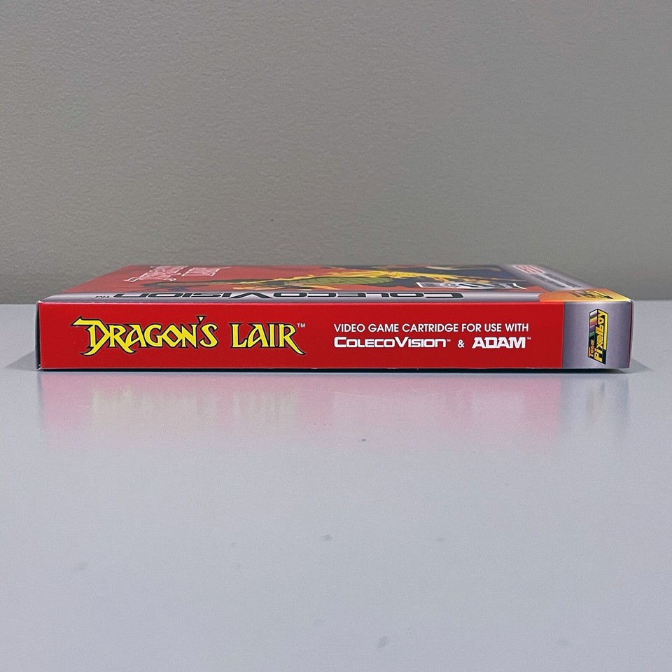 ColecoVision Dragon's Lair Adam Port (Team Pixelboy) Coleco MIB/CIB ...