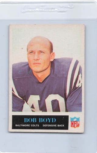 1965 Philadelphia #3 Bob Boyd Colts EX *DA-C8281 | eBay