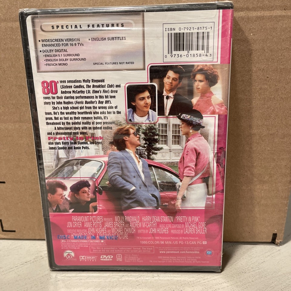 Pretty in Pink - DVD - Factory Sealed New In Box | eBay