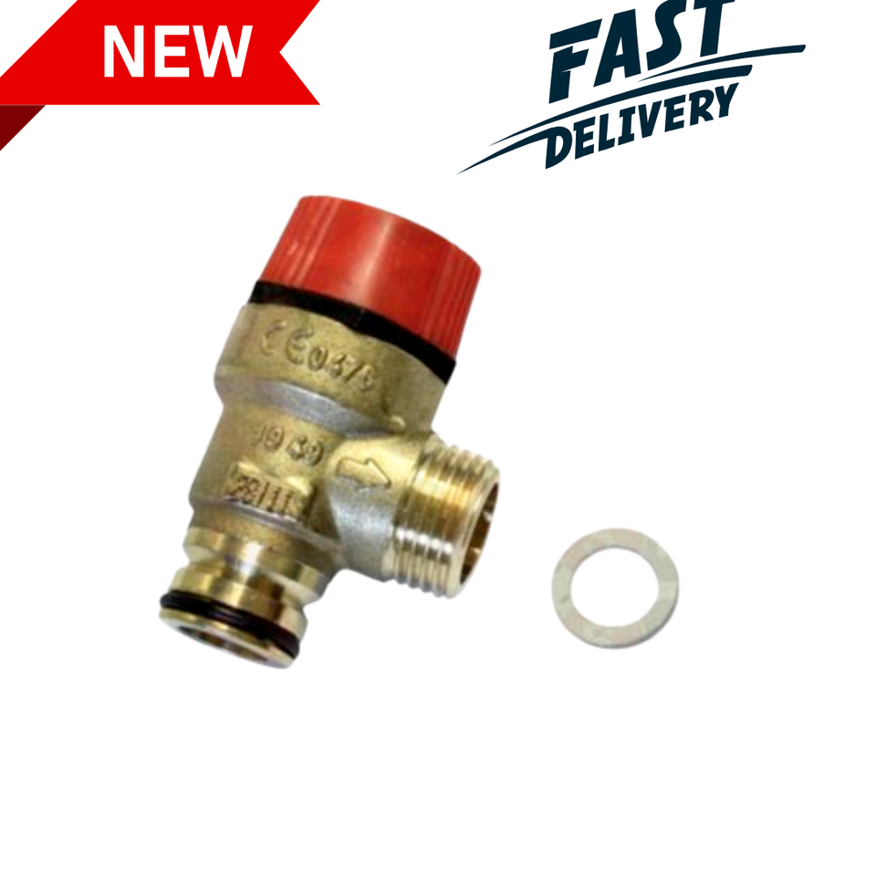 Main Eco Compact Combi 25 30 Boiler Pressure Relief Valve (PRV) 7683976 ...