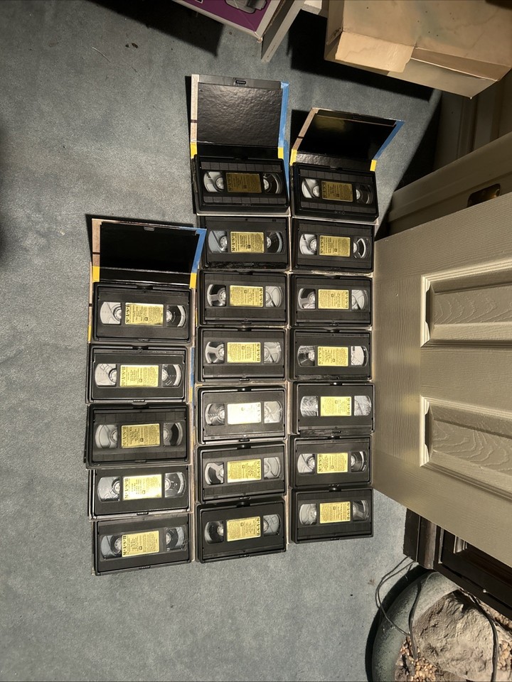 MASH The Collectors Edition VHS Tape (Set Of 19) Vintage 1992 | eBay