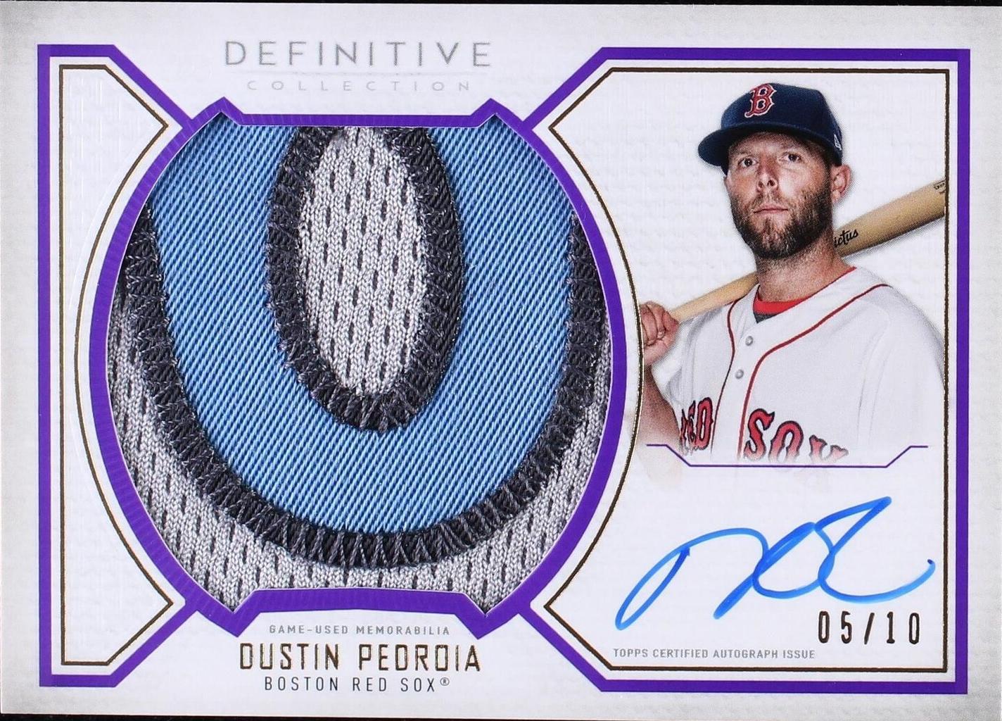2019 Topps Definitive Collection - Base Autograph Relic Collection ...