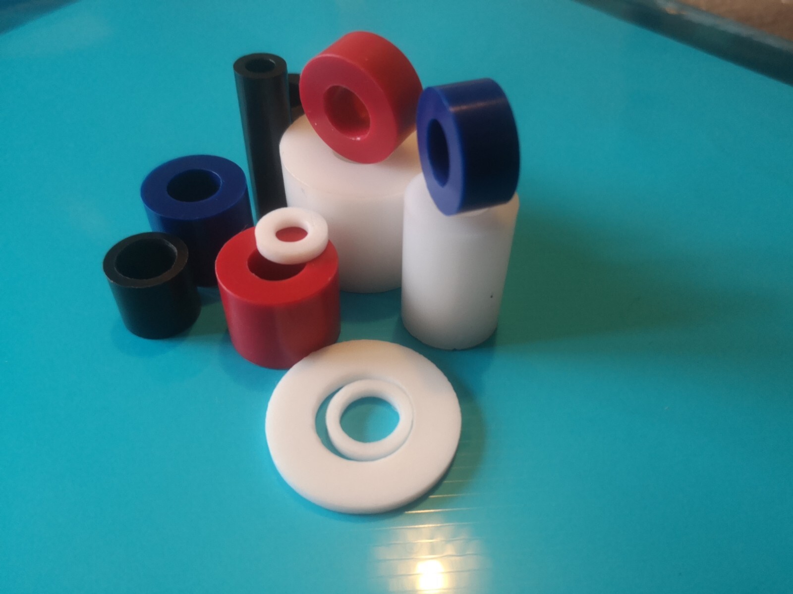 Black acetal Standoff Plastic Spacers Washers M4 M5 M6 M8 M10 M12 CNC ...