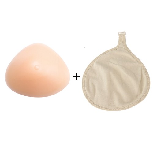 Mastectomy Women Silicone Breast Form Bra Insert Pad with Protective ...