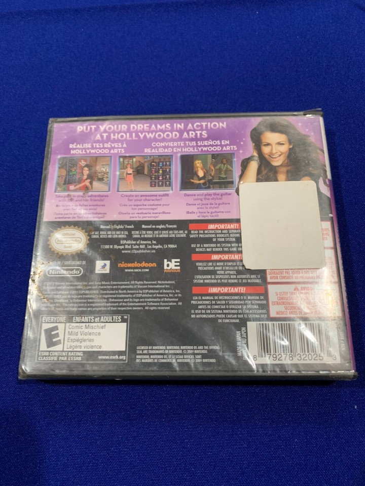 Victorious: Hollywood Arts Debut (Nintendo DS, 2011) 879278320253| eBay