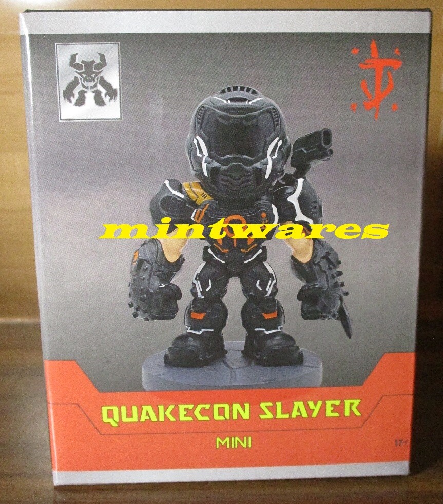 DOOM Eternal Doomguy Black QuakeCon Variant Mini Slayer Figure Sold Out ...