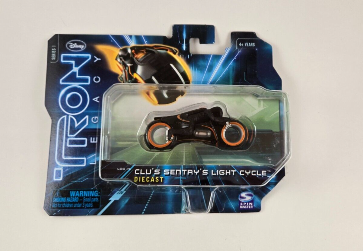 Disney Tron Legacy 2010 Series 2 Clu's Sentry Spin Master Toy Die Cast ...
