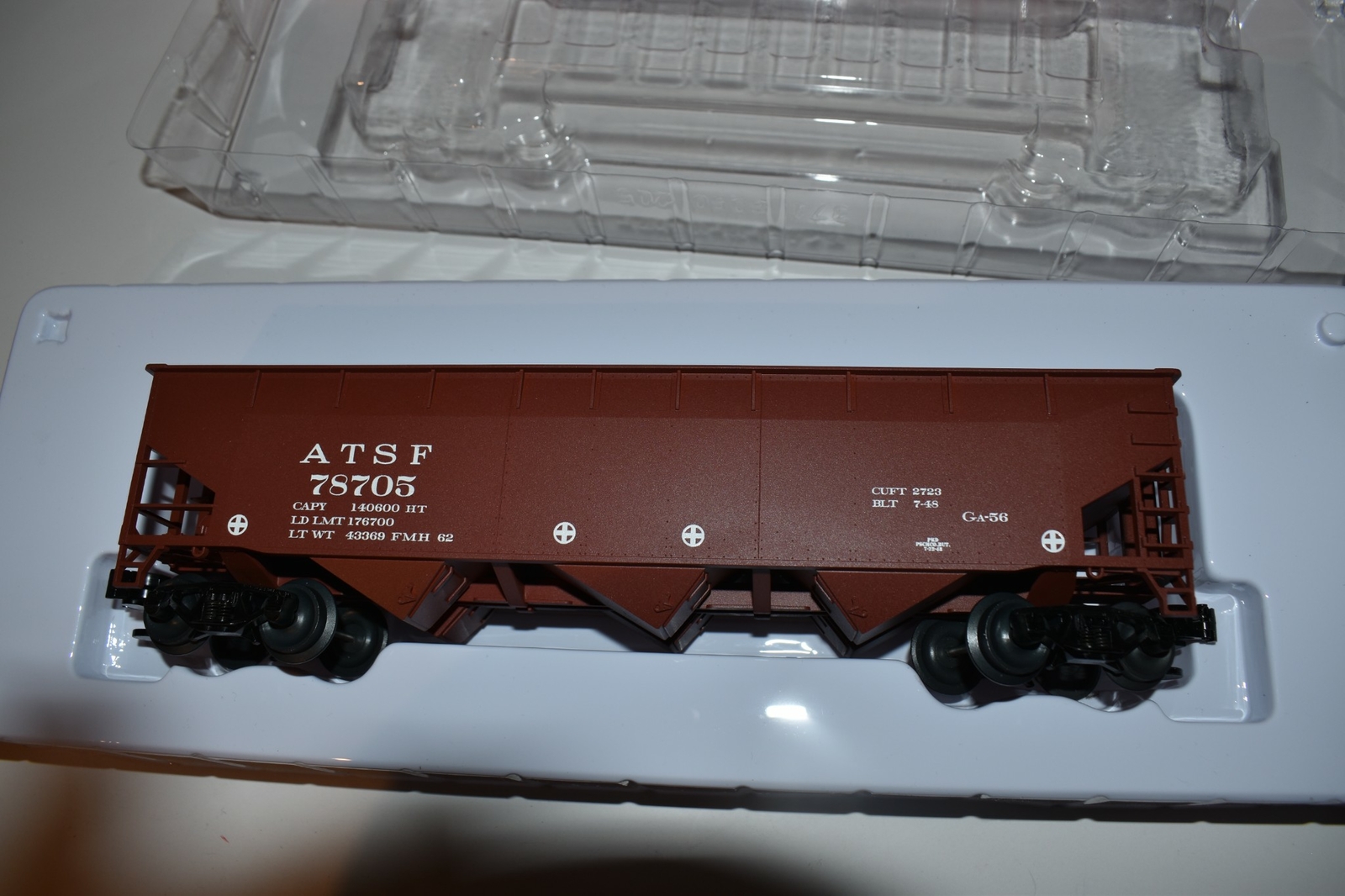 LIONEL 3-16051 ATSF 3-BAY HOPPER #78705 NIB O SCALE (TR24) | eBay