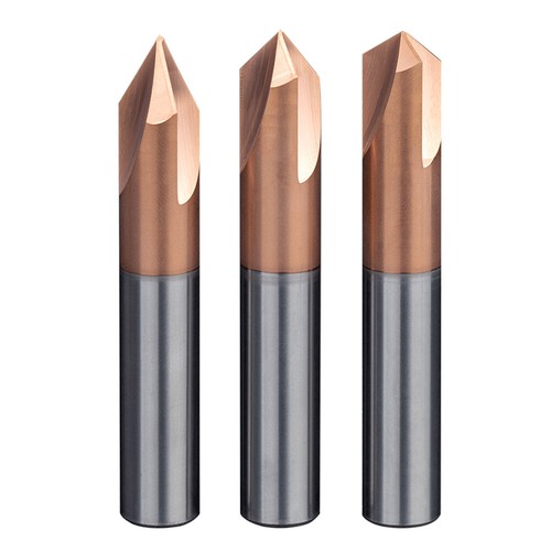 VHM Entgrater Z3 60° 90° 120° Ø3, 4, 5, 6, 8, 10, 12mm NC TiAlN ...