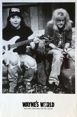 Wayne's World Movie Poster 24 x 36 | eBay