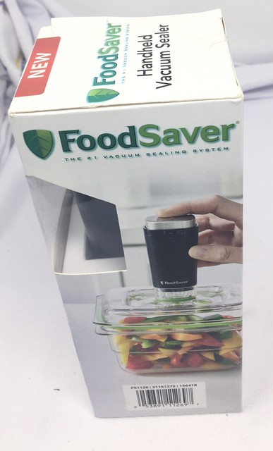 FoodSaver V1100 Cordless Handheld Food Vacuum Sealer - Black for sale online | eBay