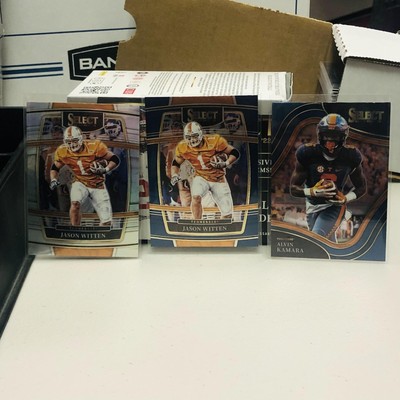 2022 Select Draft Picks Tennesse Lot Silver Jason Witten Kamara Field ...