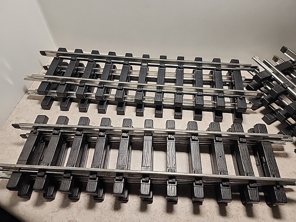 7 pieces Bachmann G scale 12 inch straight track | eBay