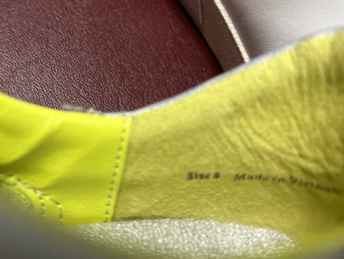 Dolce Vita Women's Zina White Leather Sneakers Neon Yellow Laces, Pink ...