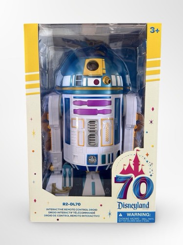 Disneyland 70th Anniversary Star Wars R2-DL70 Interactive Droid New ...