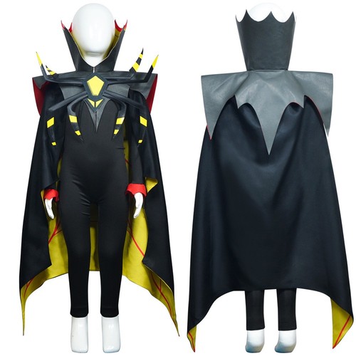 Zestial Cosplay Hazbin Hotel Costume Zestial Cosplay Jumpsuit Cloak Hat ...