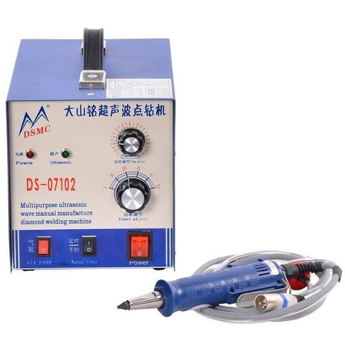 New Ultrasonic Hot Fix Rhinestone Setting Drill Machine Multi ...